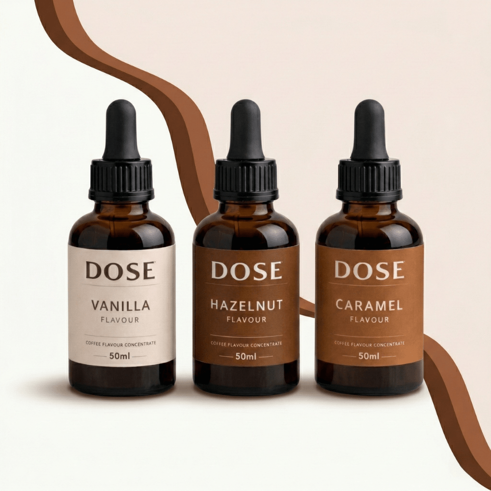 DOSE - Trio Pack (Vanilla, Caramel & Hazelnut) – Dose Flavour Concentrates